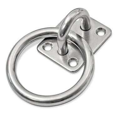 HITCHING RING AND PLATE - STAINLESS STEEL – Equestrian Country